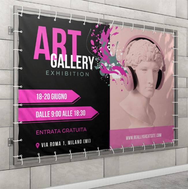 Stampa Banner In PVC Online | Stampa Digitale Su Banner | Flexyprint